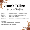 Jenny's Tablets